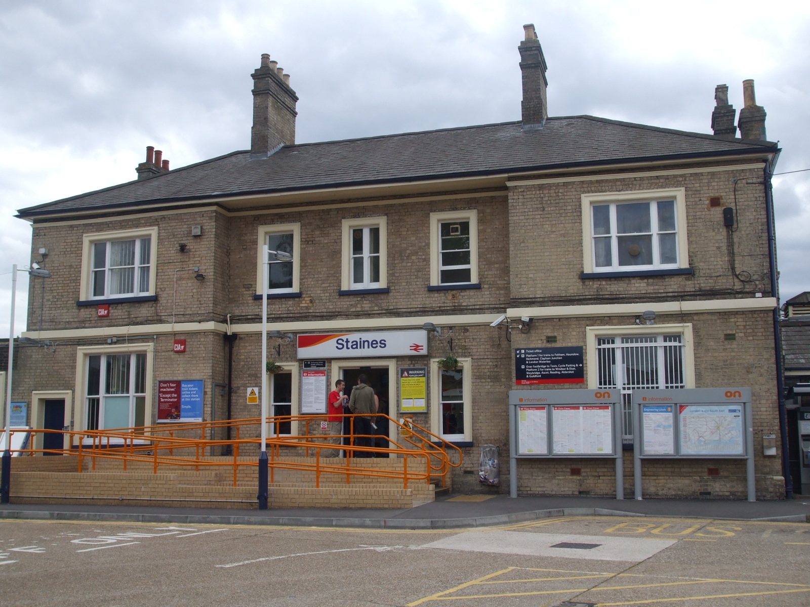 Staines Station is now an award winner. | Gregory Brown